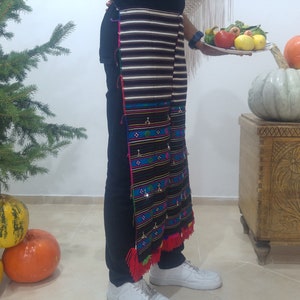 Vintage Kilim Apron, Embroidered Wool, Kitchen Gift - Etsy