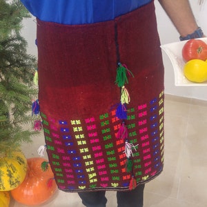 Vintage Kilim Kitchen Apron, Ethnic Handwoven Decor - Etsy