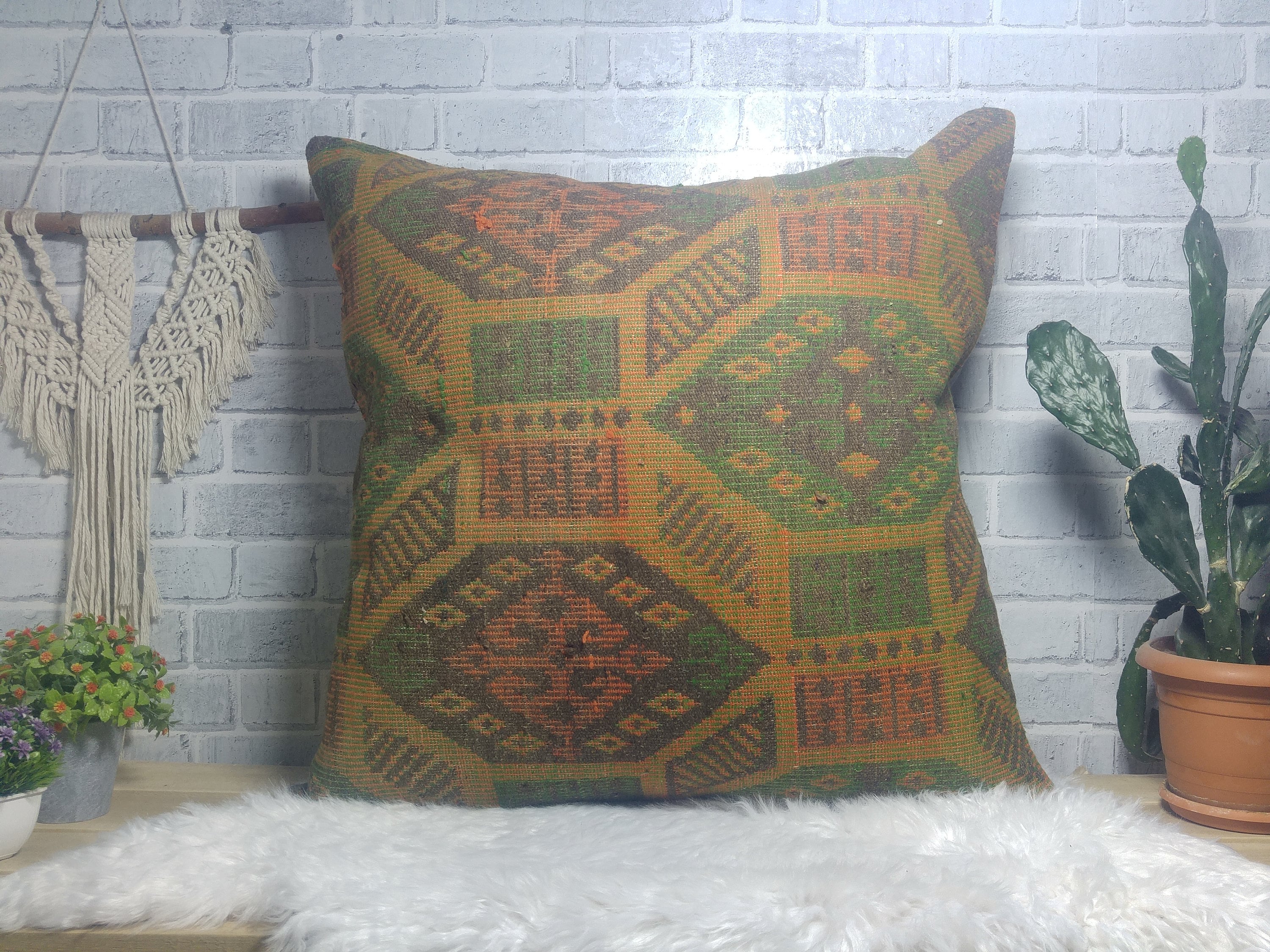 Home Decor Kilim Cushion Cover Kilim Pillow Cover - Etsy