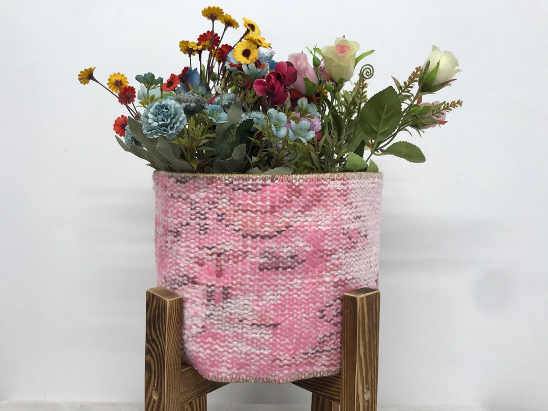 Planters Pocket, Pink Planter, Hanging Planter, Bohemian Planter ...