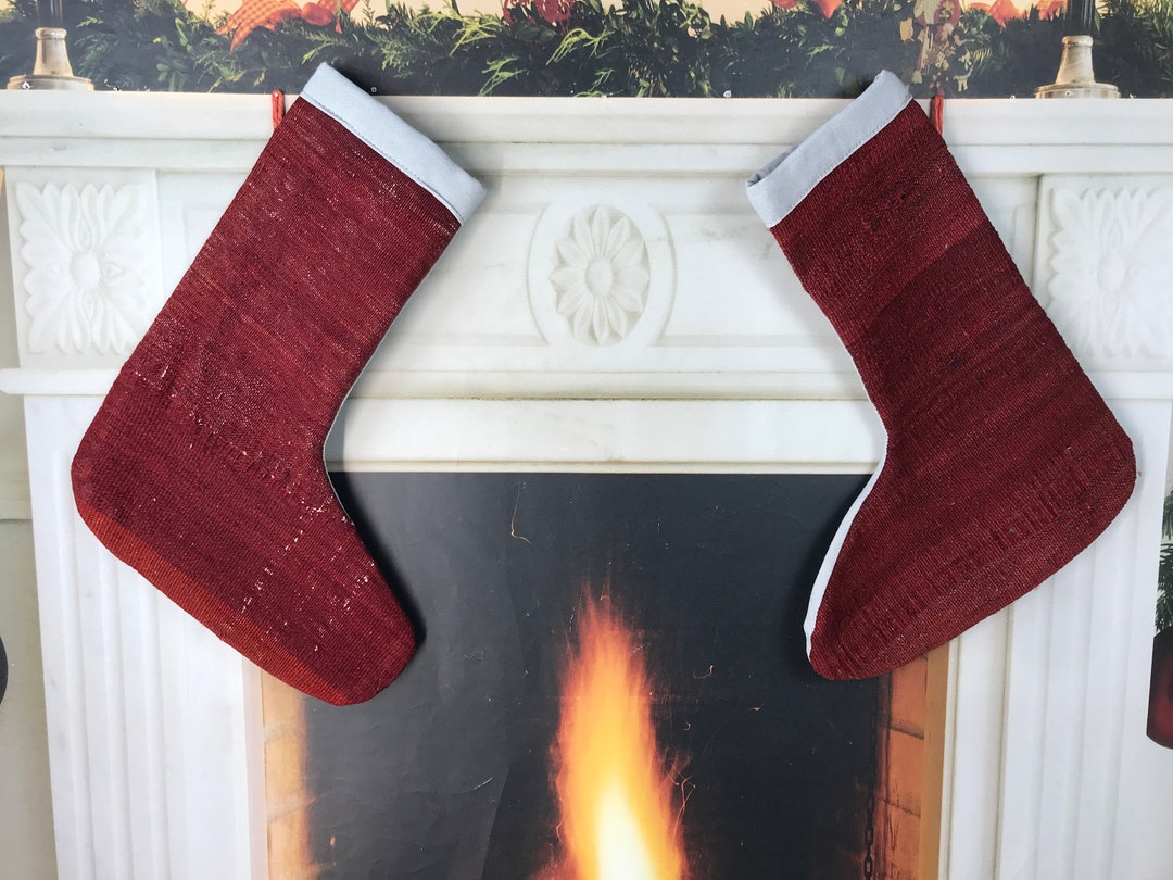 Red Stocking, Candy Stocking, Tactical Stocking, Cafe Decor Stocking ...