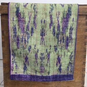 Abstract Design Table Scarf, Aesthetic Home Accessories, Floral Coffee ...