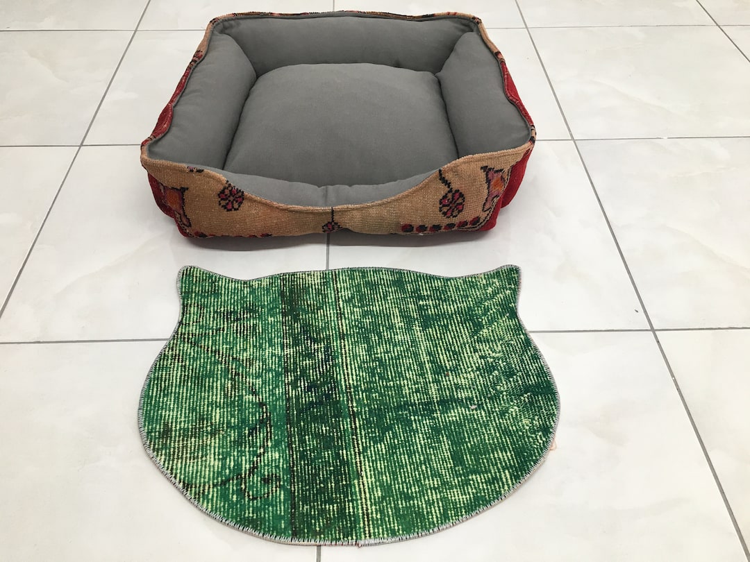 Green Floor Rug, Laundy Mat, Dog Home Decor, Pet Supplies, Dog Toilet ...