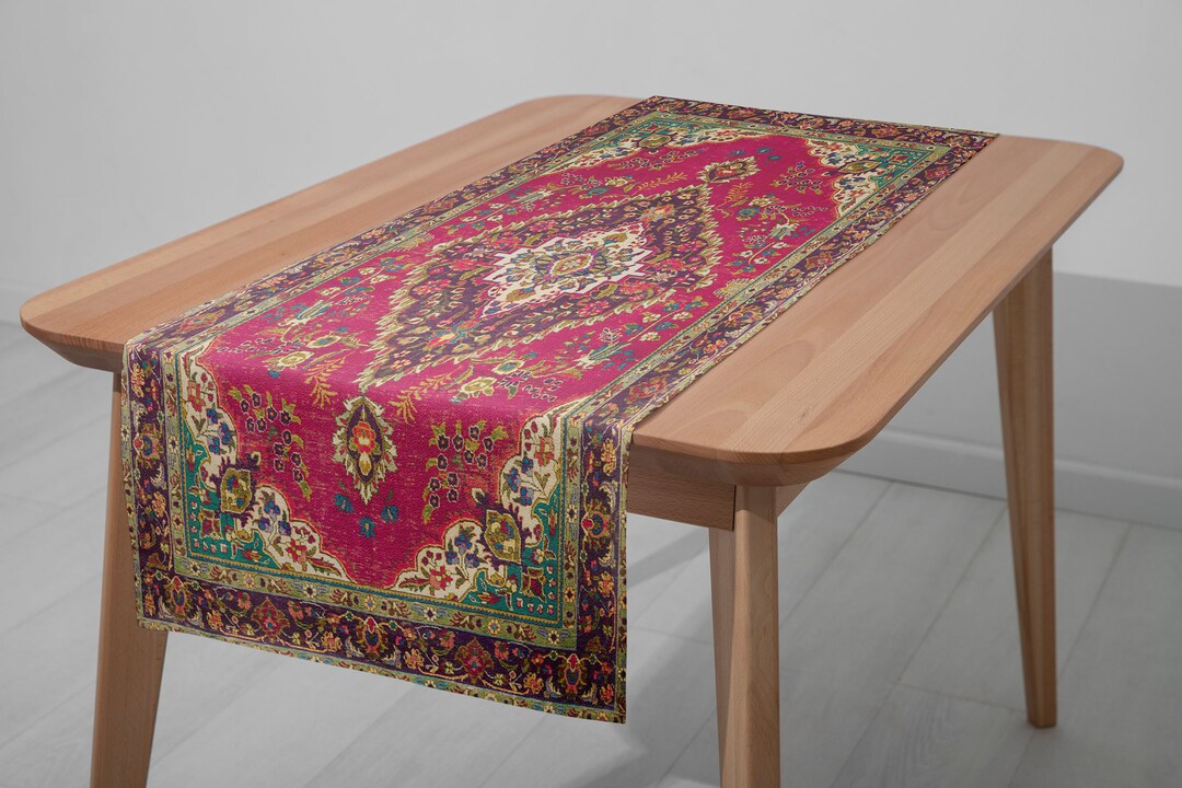 Aristocratic Table Sheet, Traditional Table Runner, Remarkable Table ...