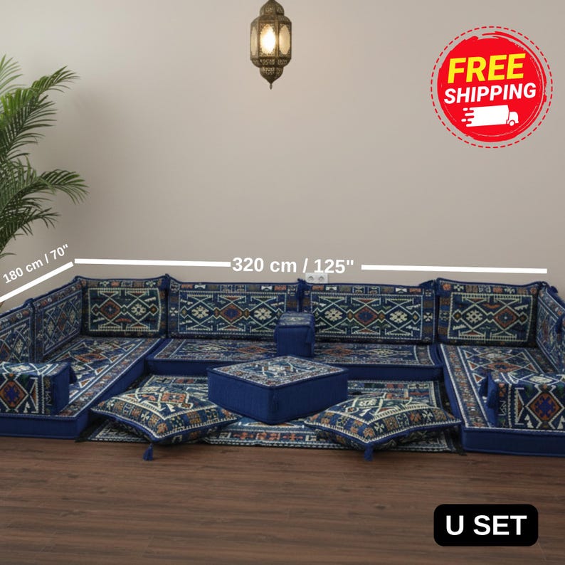 Floor Seating Sofa, Reading Nook, Arabic Majlis, Sectional Couch With ...