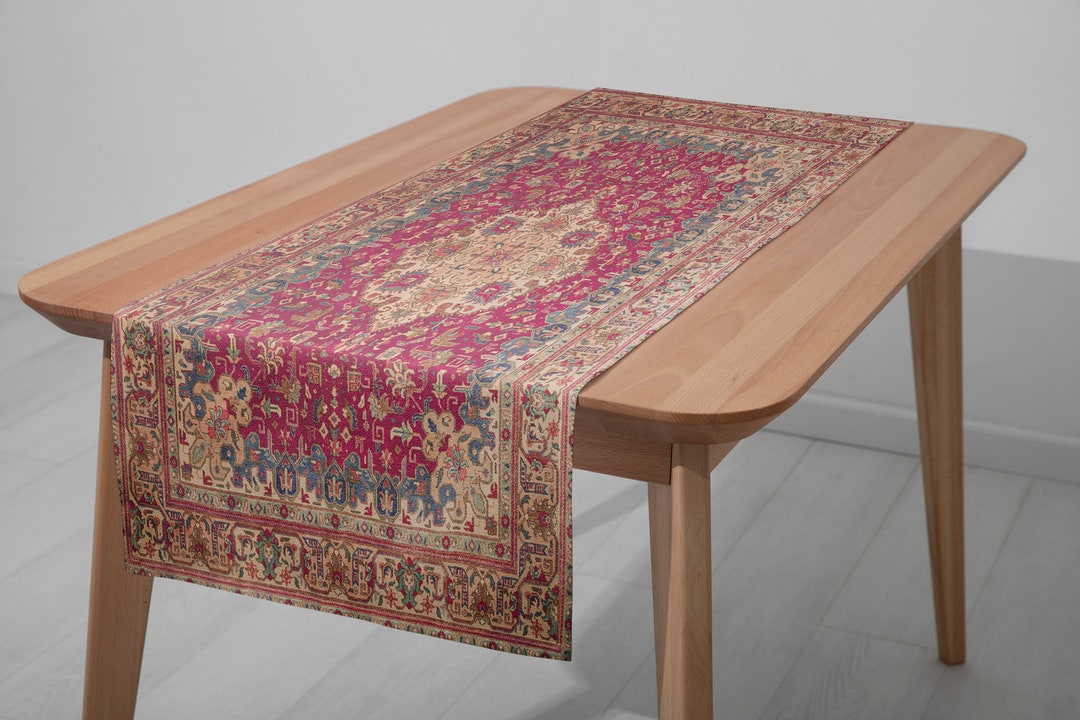 Housewarming Table Decor Cloth, Tropical Table Scarf, Rustic Table ...