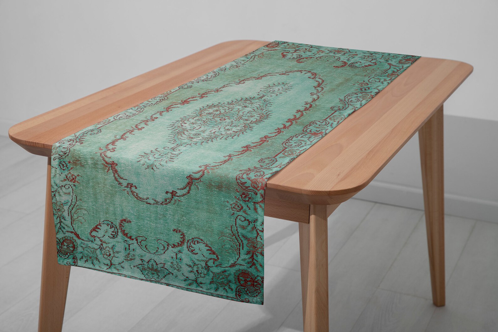 Textile Art Runner, Heritage Table Decor, Designer Table Sheet ...