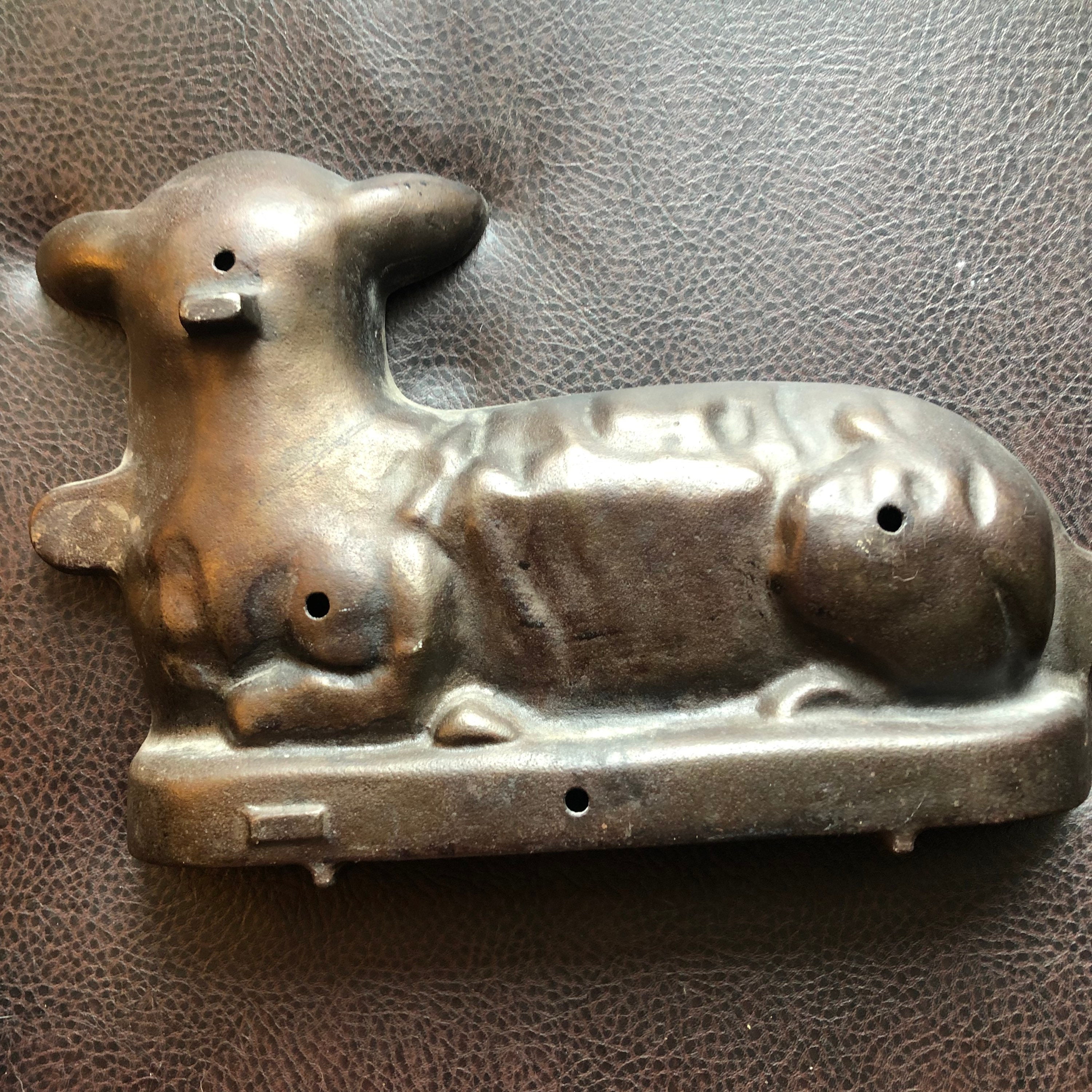 Antique Griswold Lamb Cake Mold - Etsy