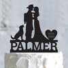 Italian Greyhound Bride and Groom Cake Topper With Grey Hound Dog ...