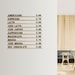 Wall Mounted Menu Boardchangeable Menu Boardmenu Display - Etsy