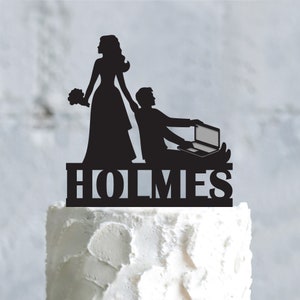 Funny Programmer Wedding Last Name Cake Topper Custom,computer Programmer Personalized Wedding ...