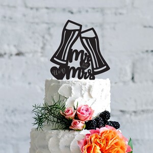 Beer Glass Cake Topper Wedding,beer Party Cheers and Beer Themed ...