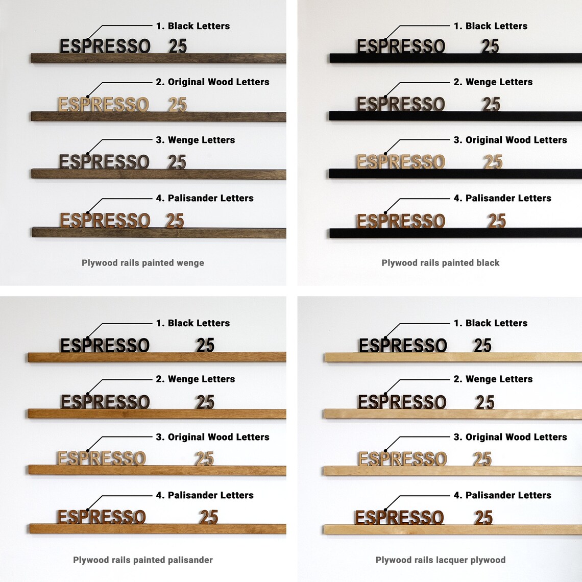 Wall Mounted Menu Boardchangeable Menu Boardmenu Display - Etsy