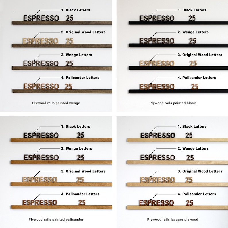 Wall Mounted Menu Boardchangeable Menu Boardmenu Display - Etsy