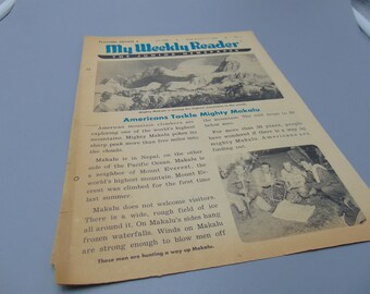 Weekly Reader | Etsy