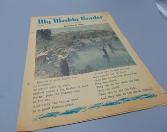 Weekly Reader | Etsy