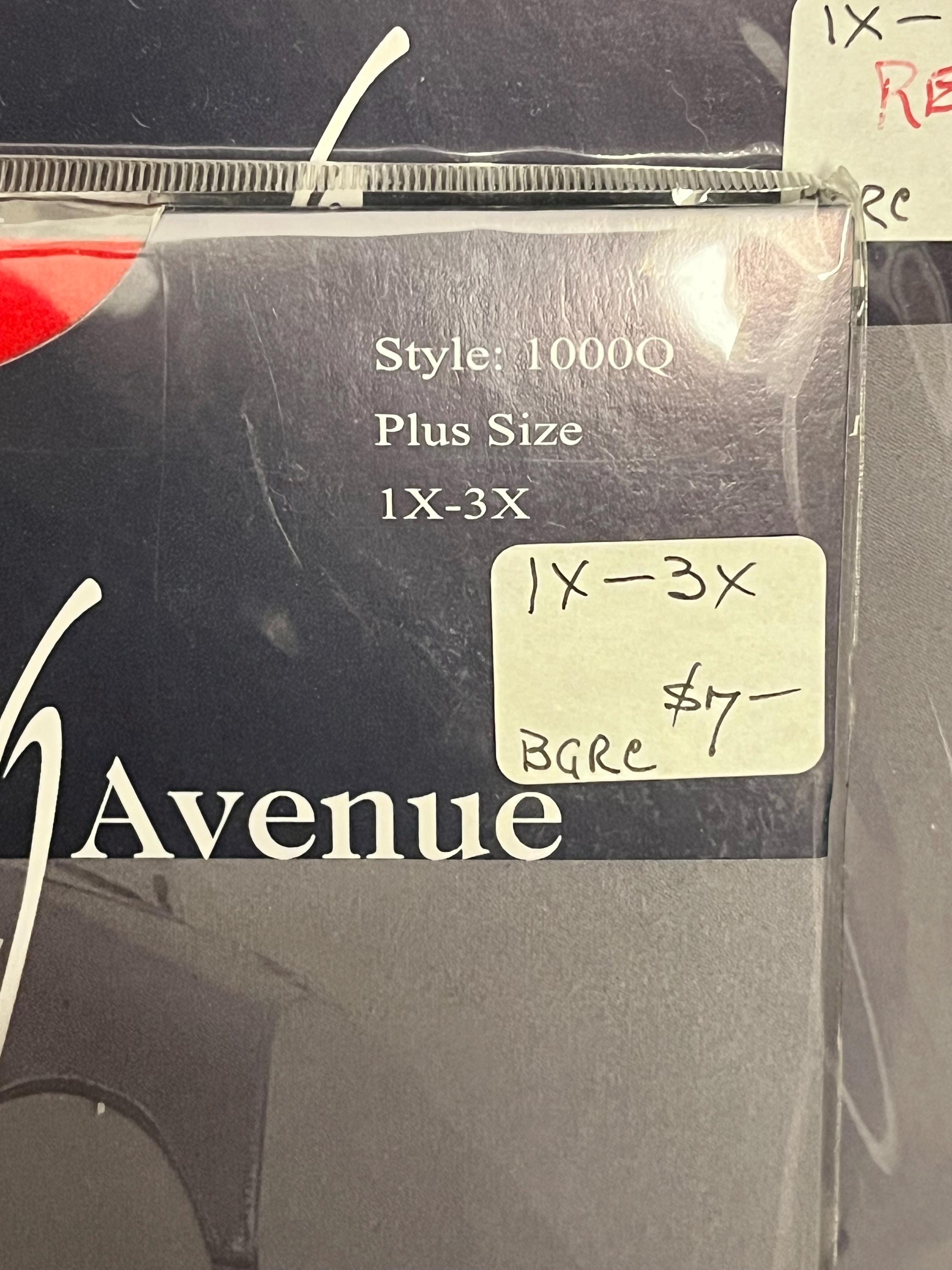 Queen Size Sheer Backseam Thigh High -RED 1-3X - Etsy