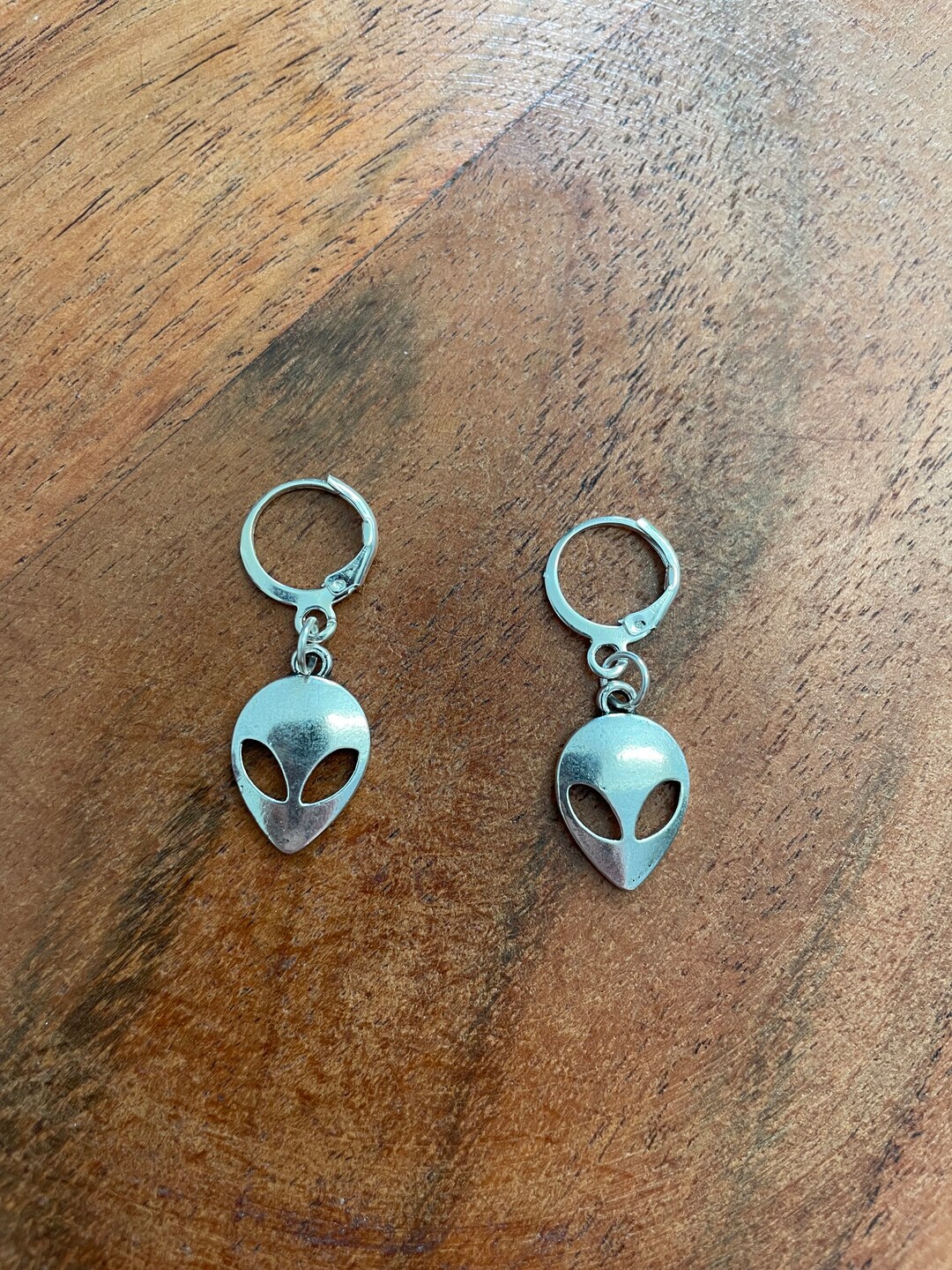 Alien Charm Earrings | in Ear and Clip Ons Available | Weird ...