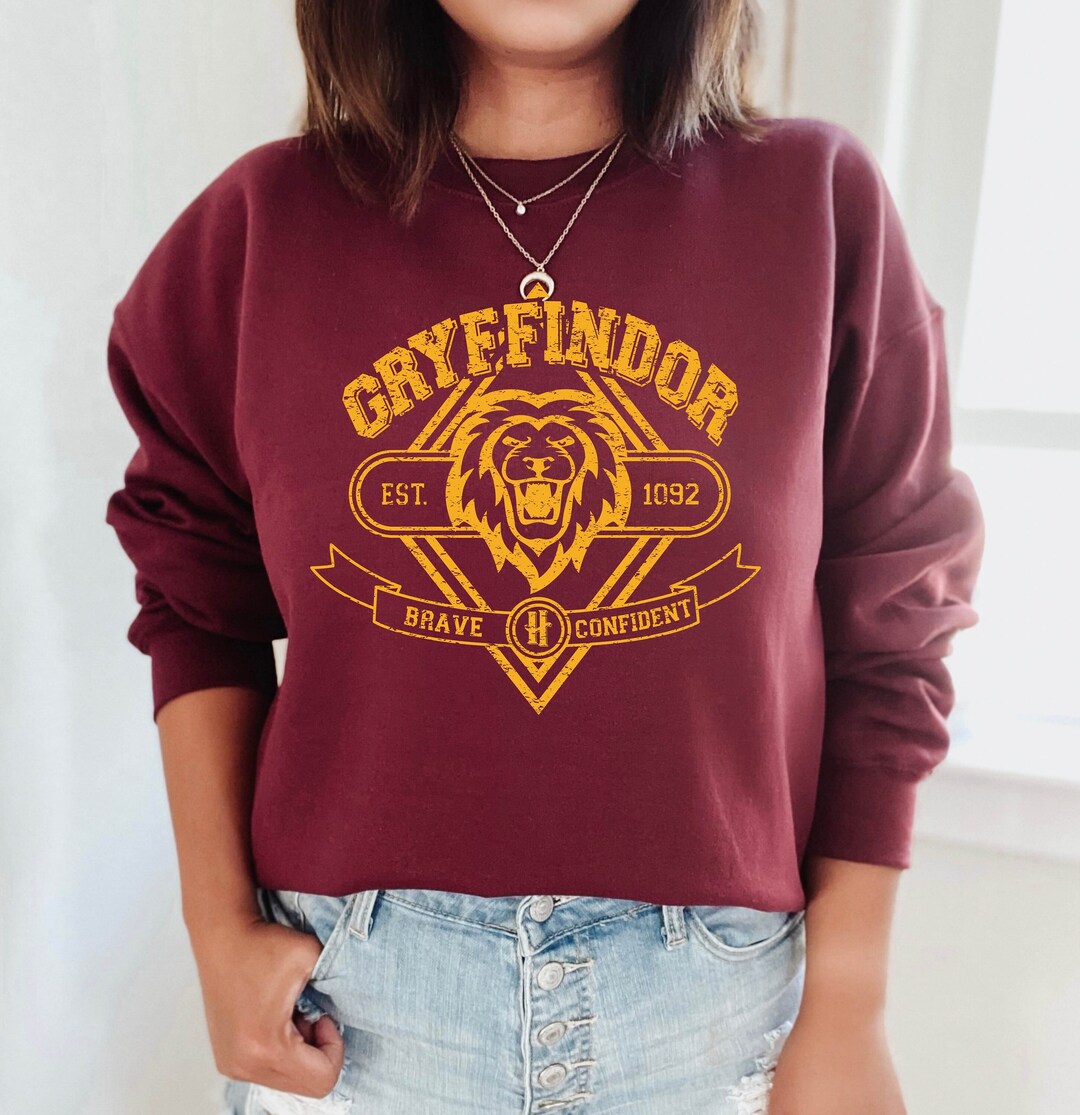 Wizard House Varsity Collegiate Sweatshirt, Wizard School Shirt, HP Fan ...