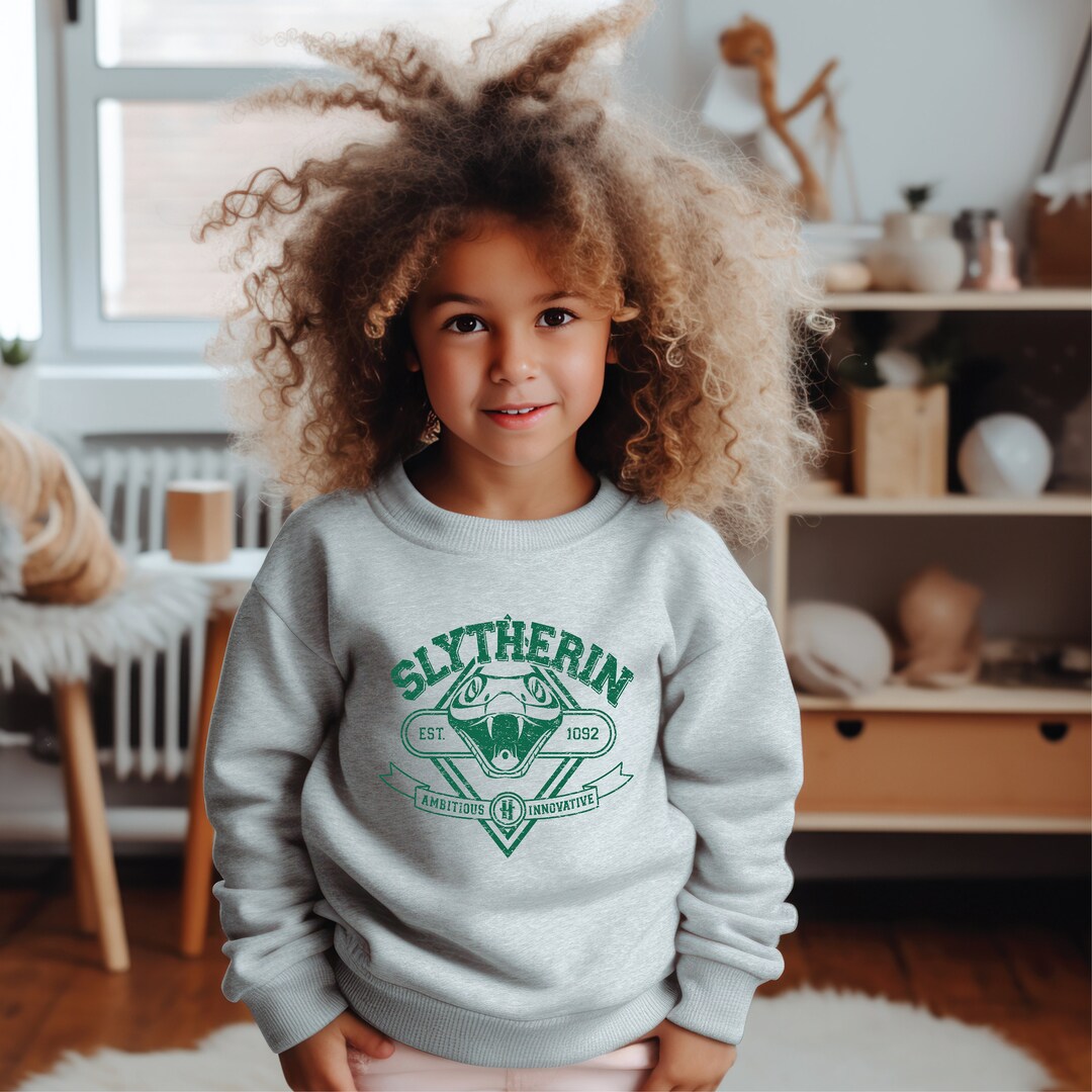 Youth Wizard House Varsity Collegiate Sweatshirt, Kids Wizard School ...