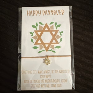 Passover- Happy Passover - Jewish Holiday- Seder Place Setting Gift ...