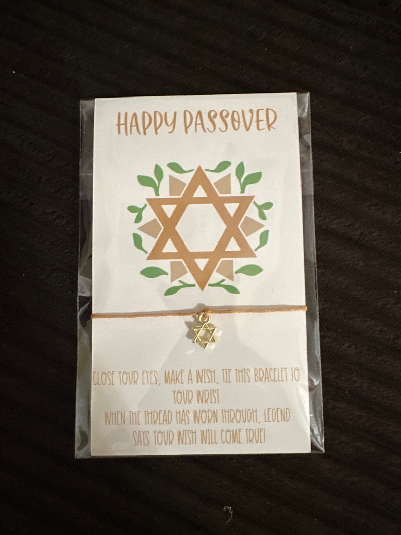 Passover- Happy Passover - Jewish Holiday- Seder Place Setting Gift ...