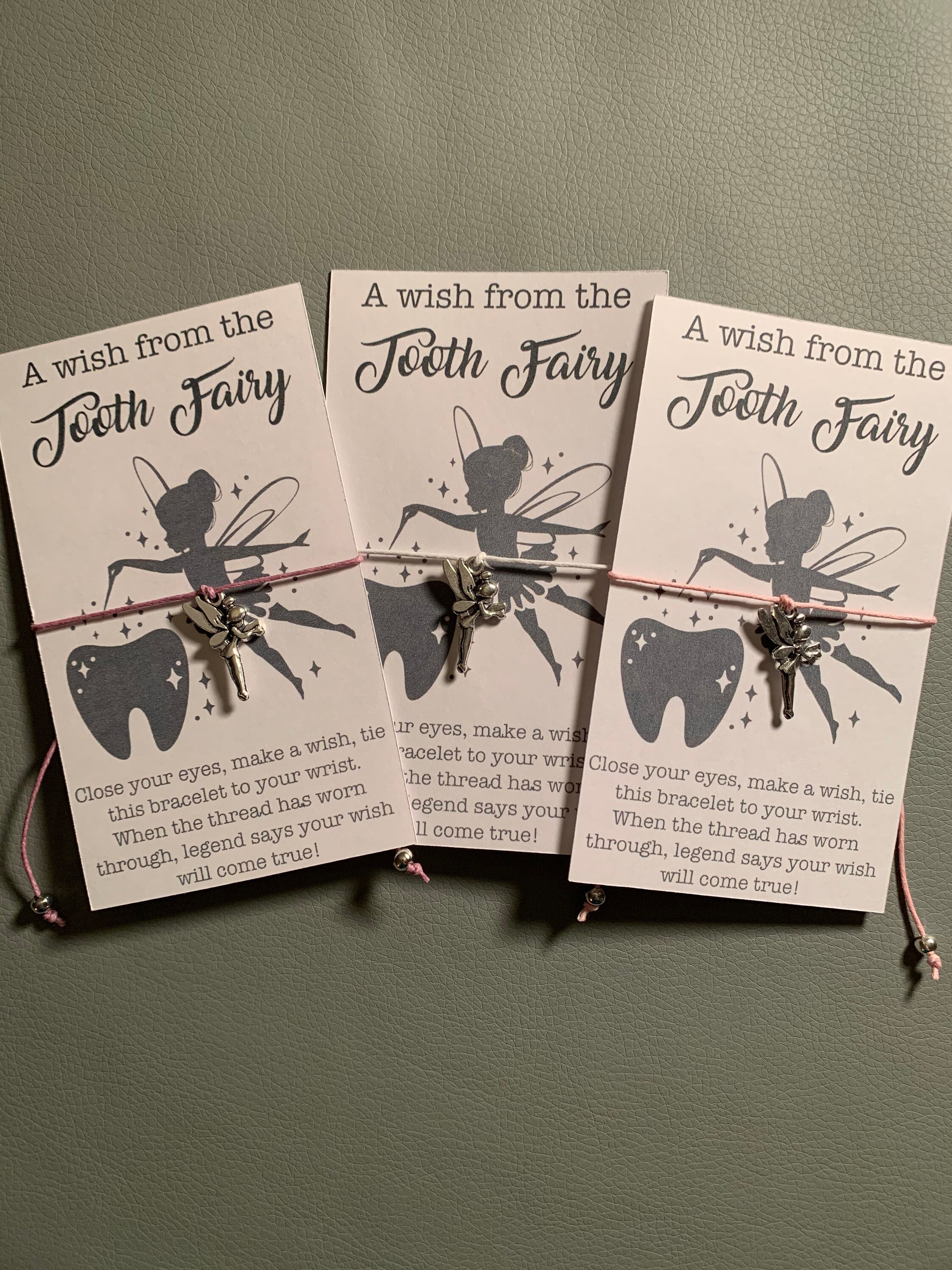 Wish From the Tooth Fairy Losing a Tooth First Tooth Fairy - Etsy