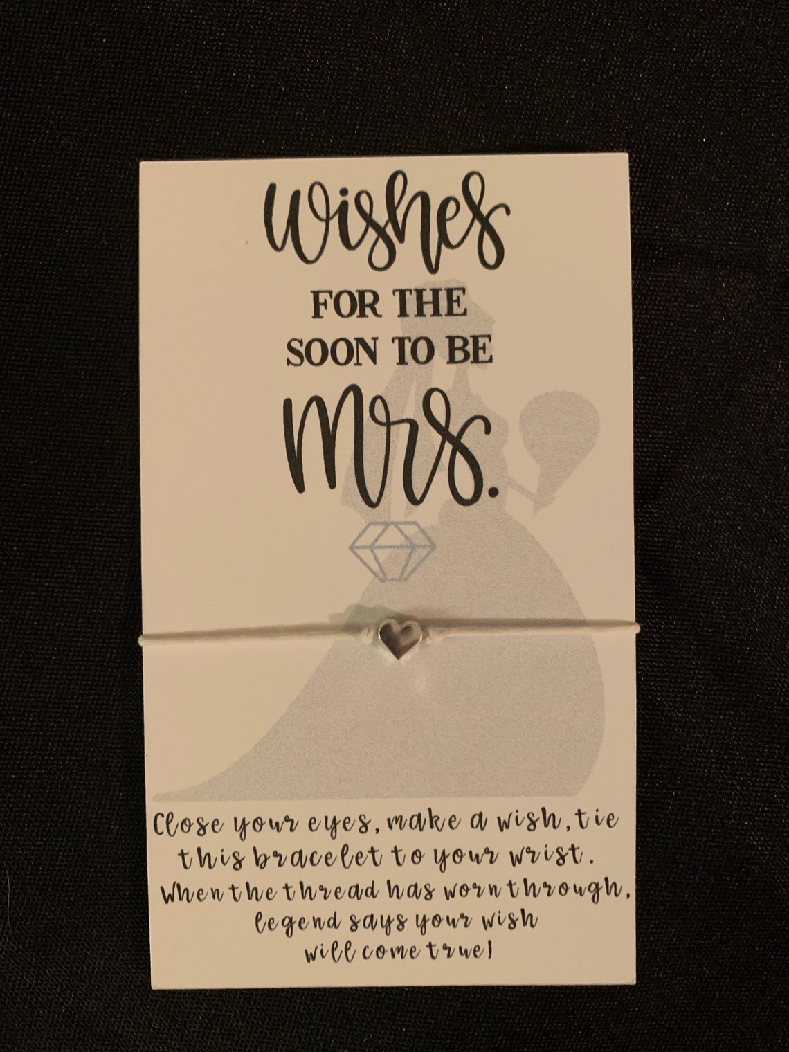 Wishes for the soon to be Mrs.bride to be | Etsy