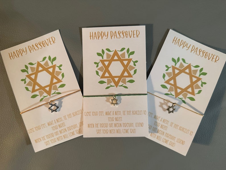 Passover- Happy Passover - Jewish Holiday- Seder Place Setting Gift ...