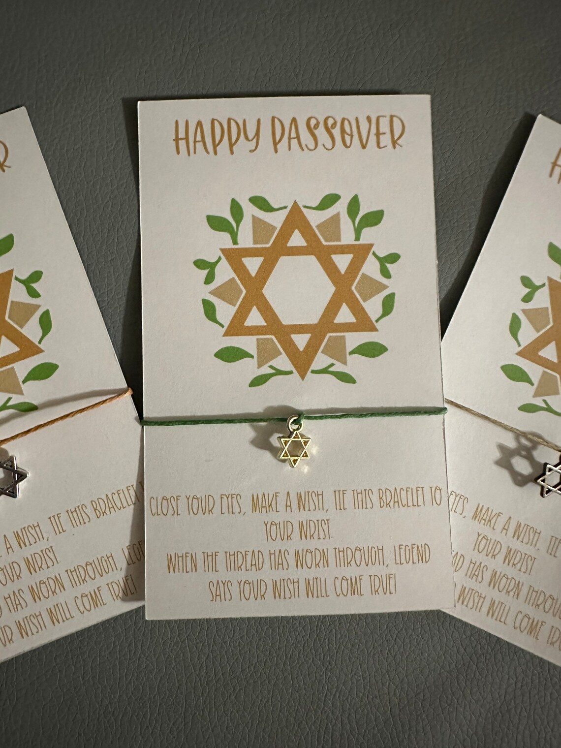 Passover- Happy Passover - Jewish Holiday- Seder Place Setting Gift ...