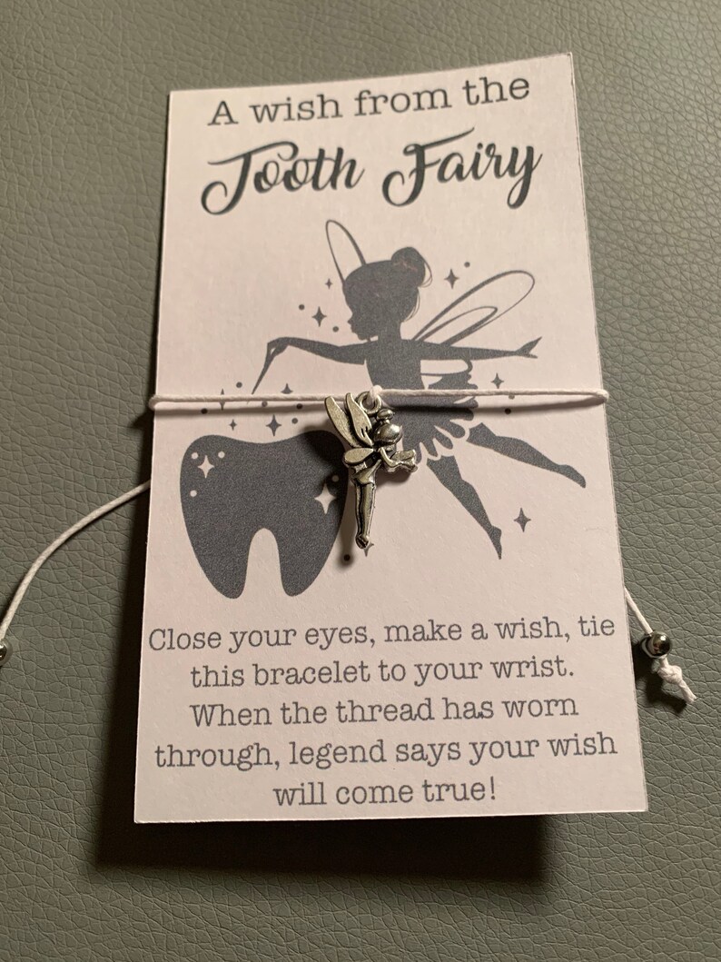 Wish From the Tooth Fairy Losing a Tooth First Tooth Fairy - Etsy