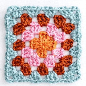 Easy Crochet Granny Square Blanket Pattern – Beginner Throw (PDF ...