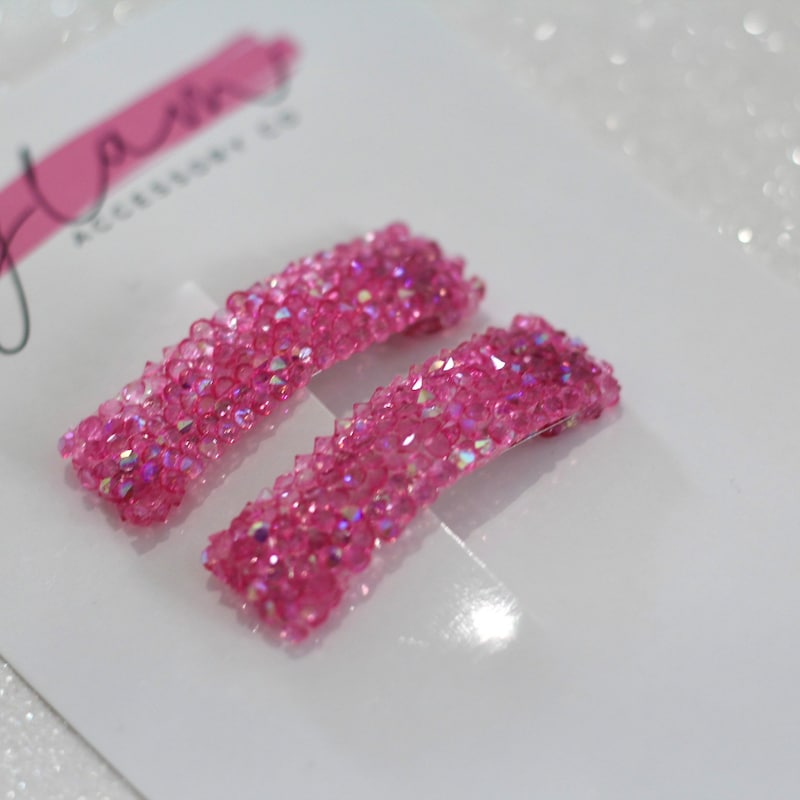 Raspberry Hair Clip - Etsy