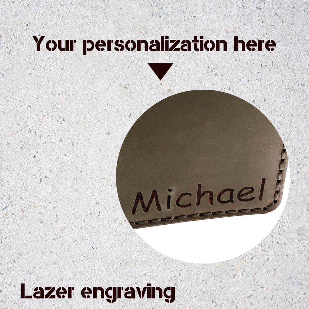 Personalized Leather Cover for the Driver's License, Id Card Holder ...