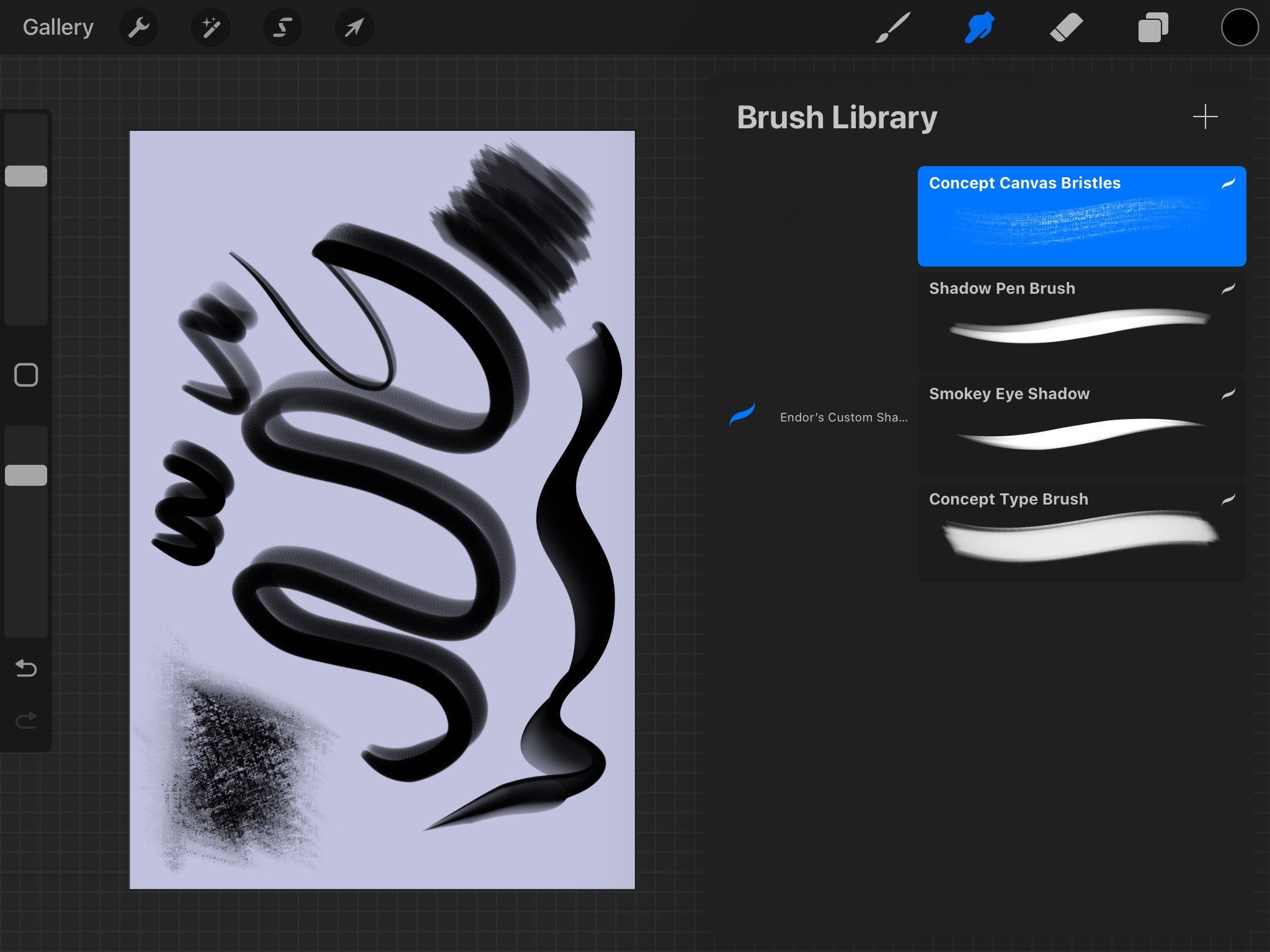 Procreate Concept Art Brushes Mini Pack Shadow and Paint Brushes Bonus ...