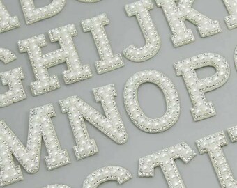 Colourful Letters Alphabet Color Letter Patch Patches Clothes Iron on ...