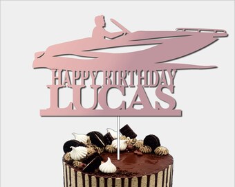 Speed Cake Topper - Etsy UK