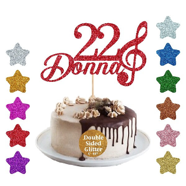 MUSIC CAKE TOPPER Musical Notes Cake Topper Musician - Etsy UK