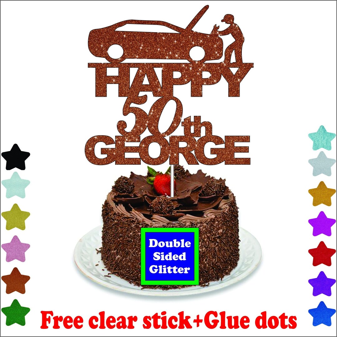 Personalised Car Mechanic Birthday Cake Topper Any Name & Age - Etsy Canada