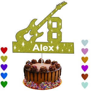Violin Cake Topper Personalised Birthday Cake Topper Music Cake Topper ...