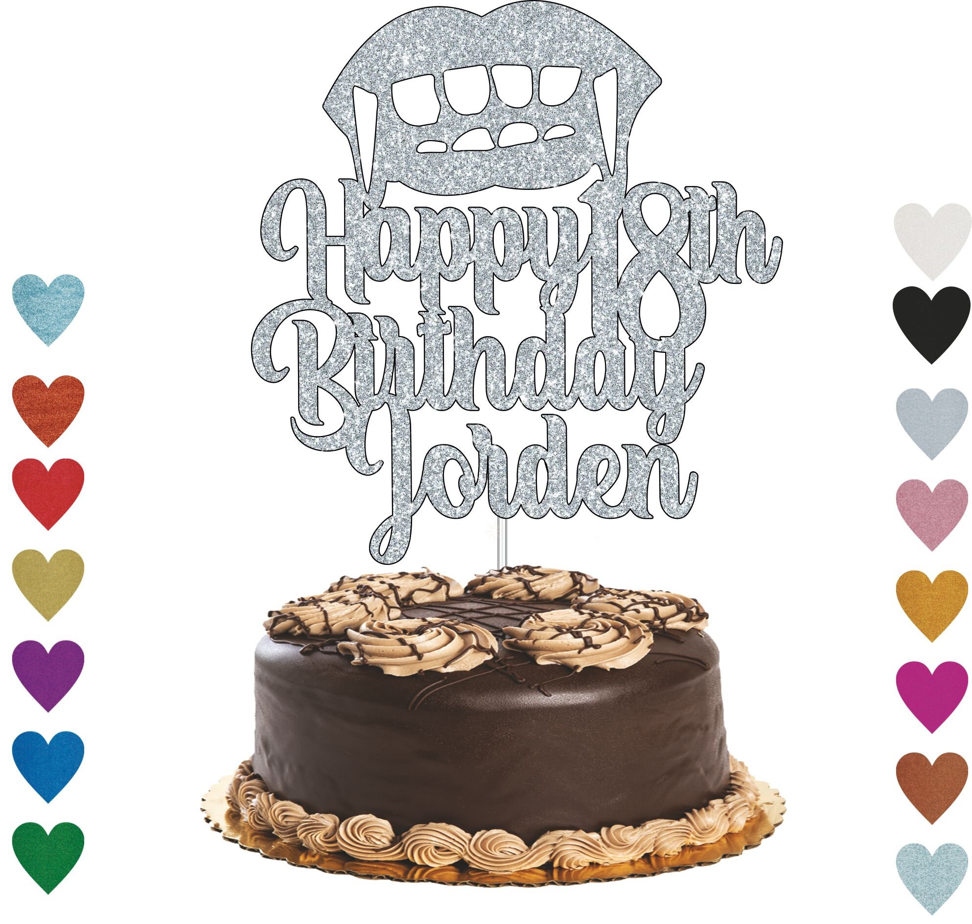 Scary Cake Topper Ghost Cake Topper Funny Cake Topper | Etsy