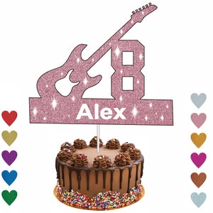 Violin Cake Topper Personalised Birthday Cake Topper Music Cake Topper ...