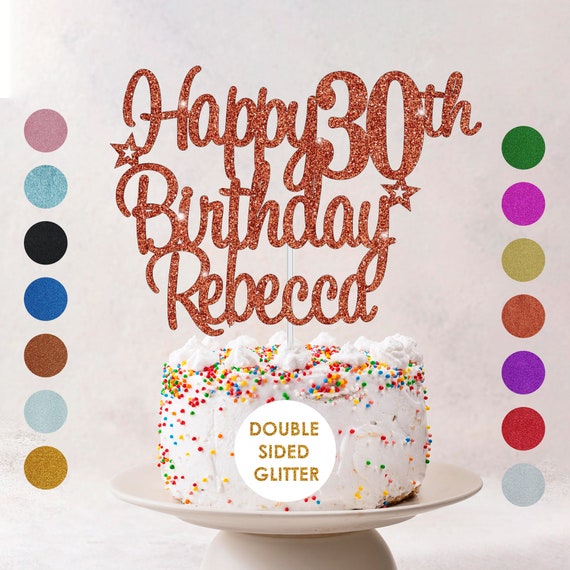 Happy Birthday Becca Cake