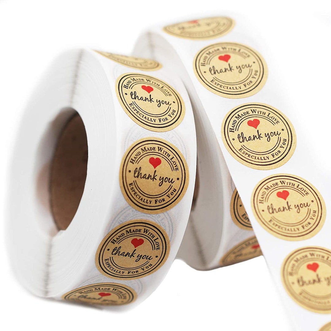 Handmade With Love Specially for You Stickers Order Professional ...
