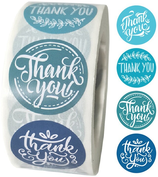 Thank You Stickers Thank You for Your Purchase Label Thank You - Etsy UK