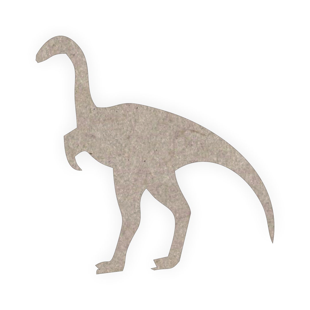Wooden Velociraptor Dinosaur Shape for Crafts and Decoration Laser Cut ...