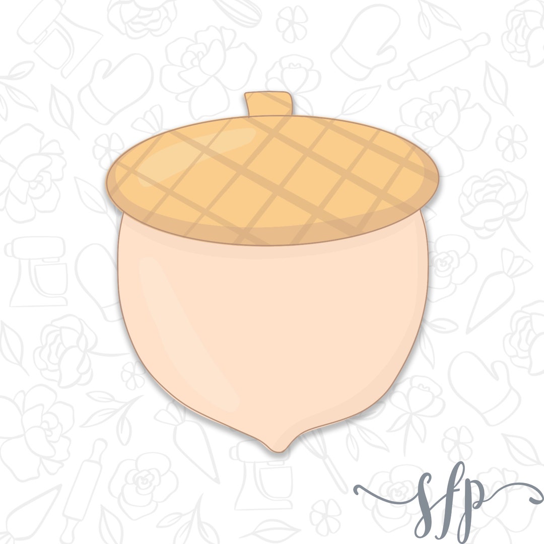 Acorn - Cookie Cutter - Etsy