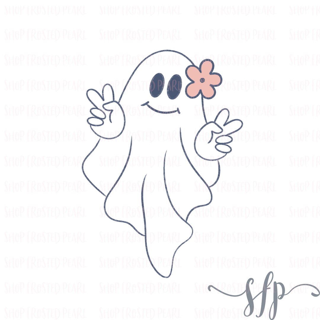 Hippie Ghost Cookie Cutter, Mini Size | STL, Digital Download - Etsy
