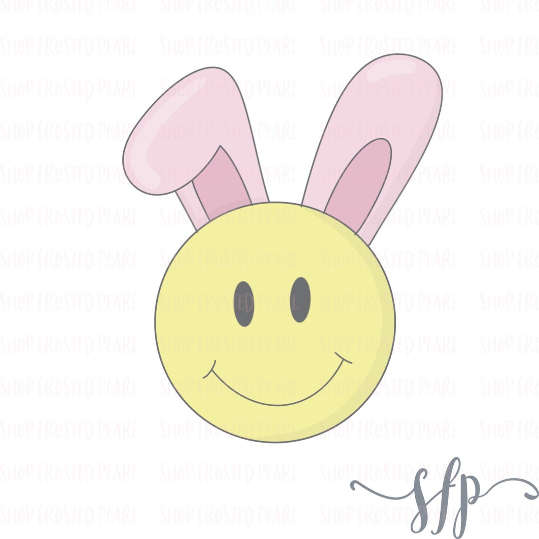 Easter Smiley - Cutter - Etsy