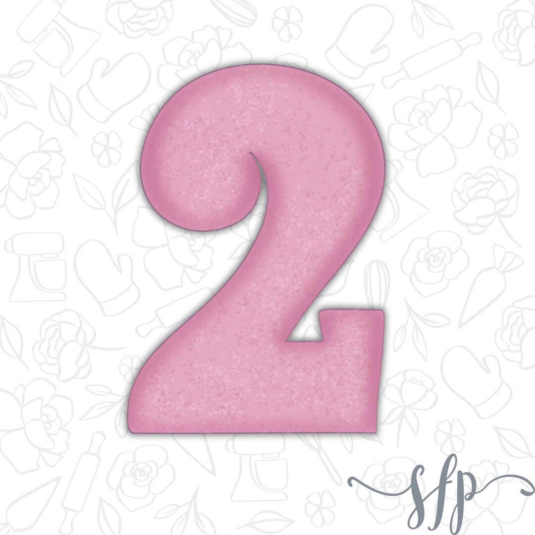 Number Two - Cookie Cutter - Etsy